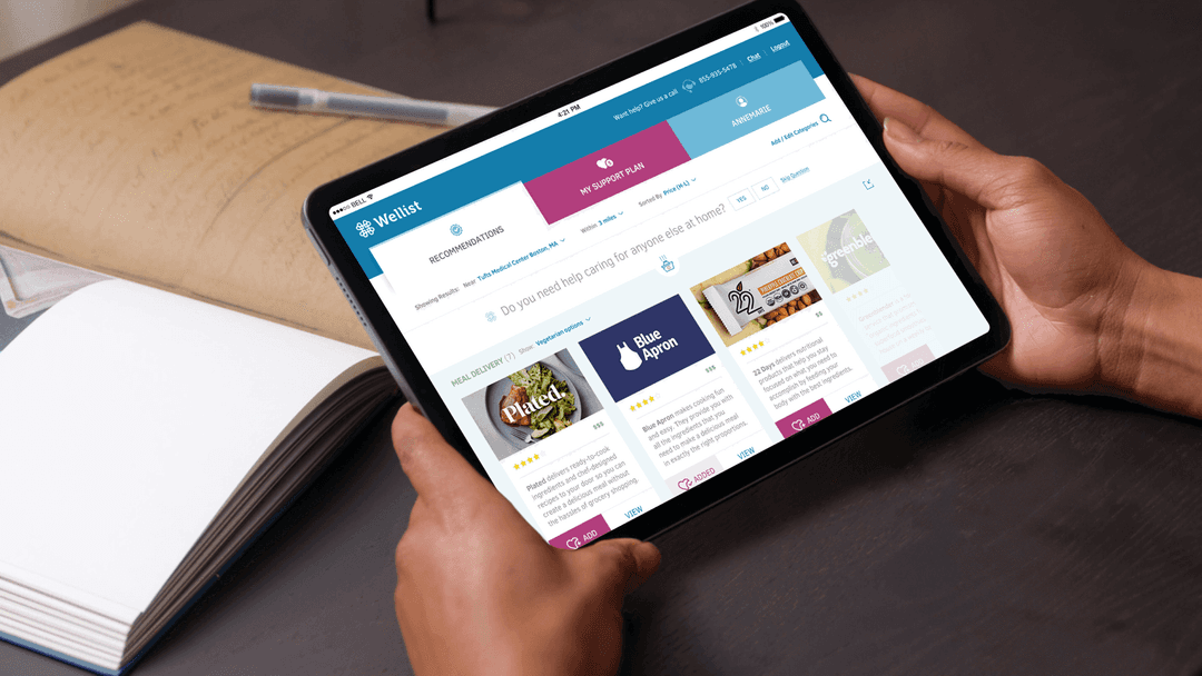 Wellist: Virtual Case Manager for Non-clinical Services | Delve