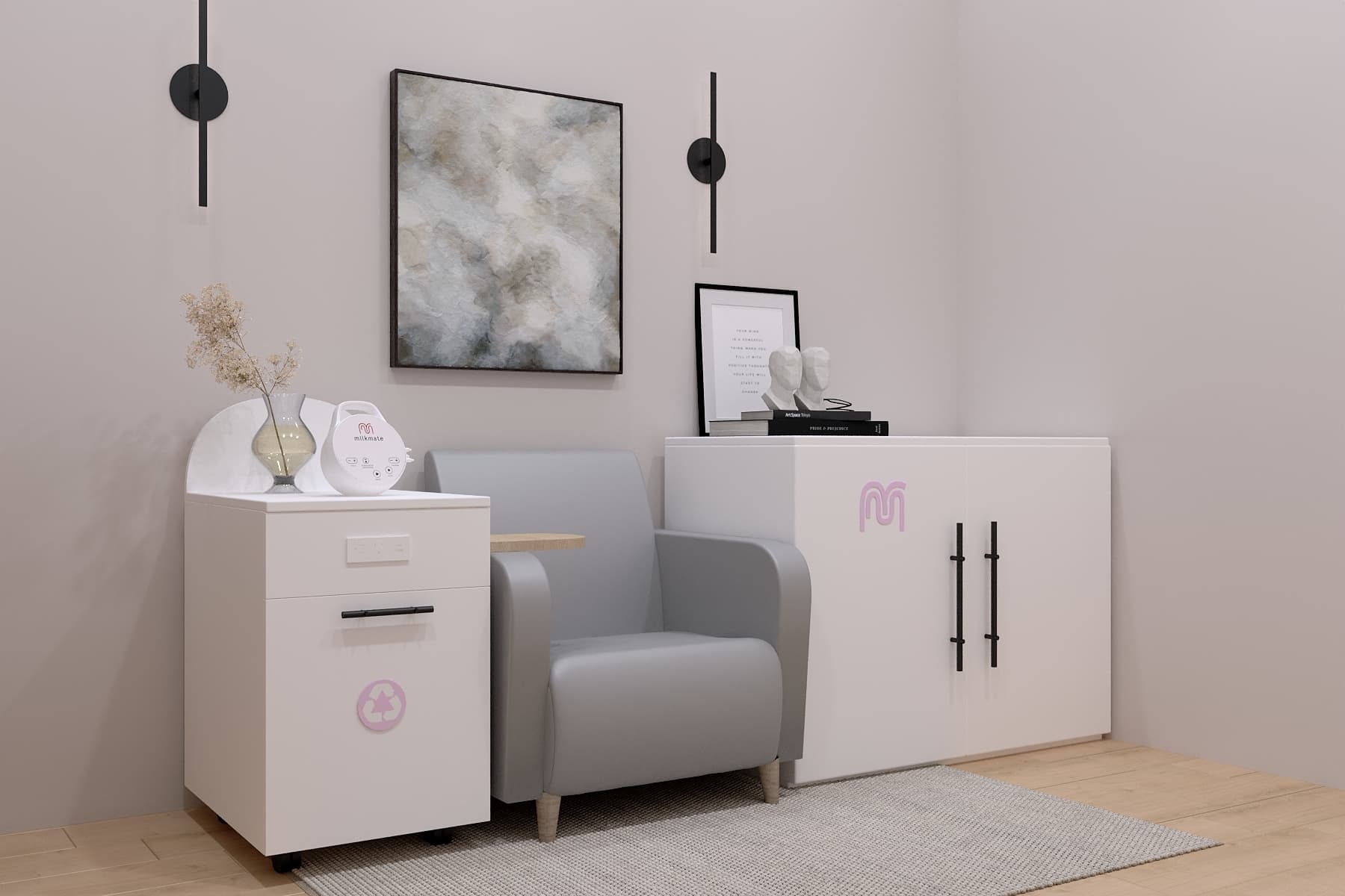MilkMate: Lactation Room Solutions | Delve