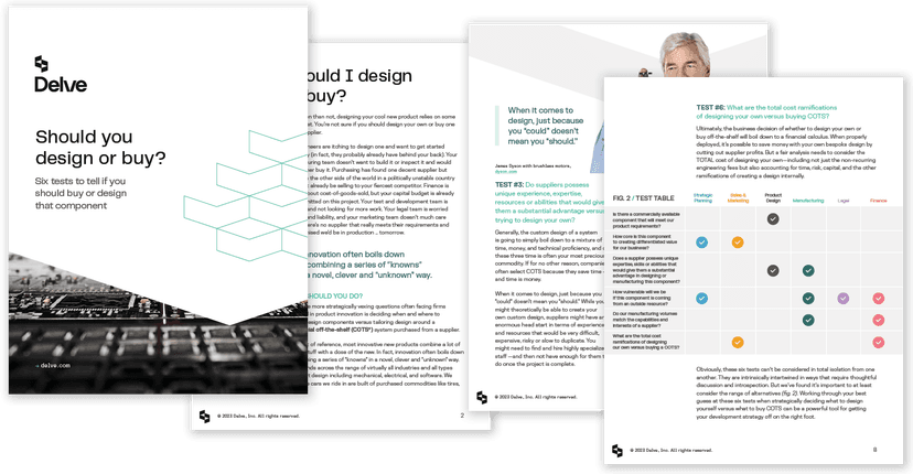 Software Product Engineering - Delve | Delve