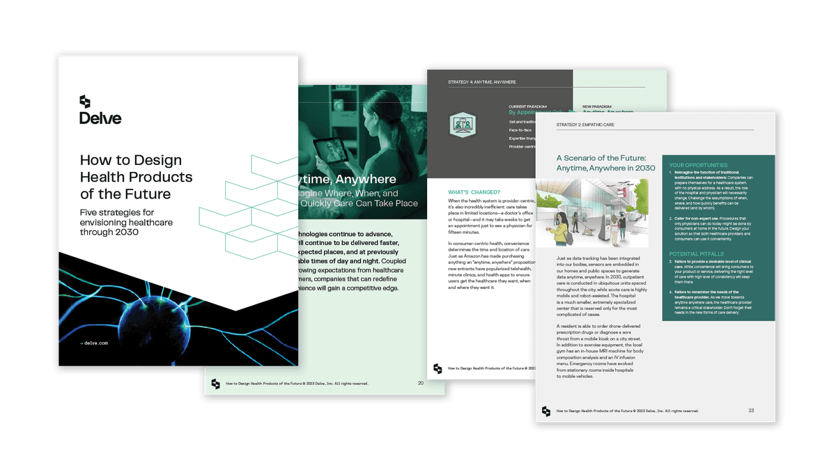 Delve: Product Design Strategy Services for Businesses | Delve